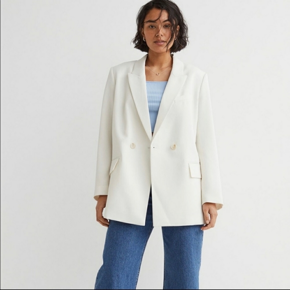 H&M | Jackets & Coats | Hm Oversized Blazer | Poshmark